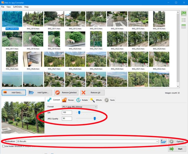 HEIF Converter to JPG for Windows 11, 10 - Download