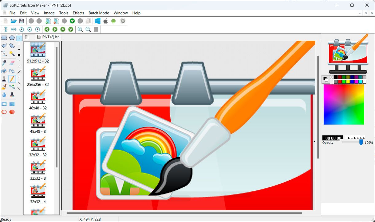 Convert Image to Icon - Free Download SoftOrbits PNG to ICO Converter Software for PC