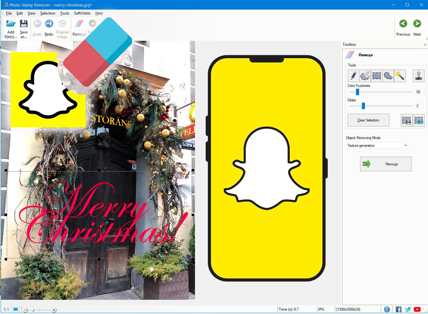 Snapchat Watermark Remover | Free Download