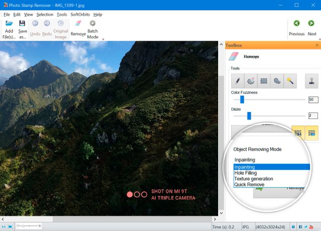 How to Remove Text from Image without Removing Background