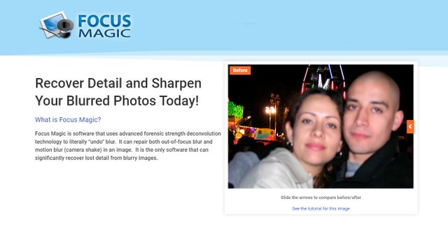Software for Correcting Out of Focus Photos | Free Download