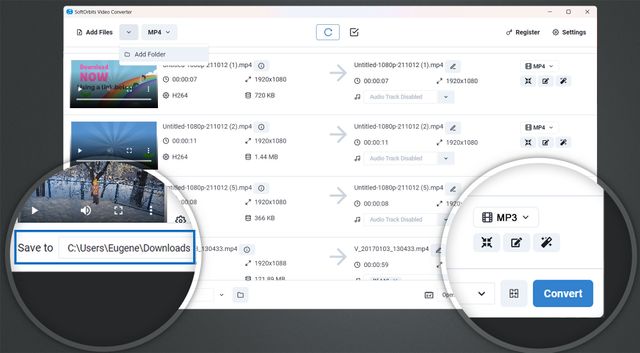 SoftOrbits MP3 Converter -- Download and Convert Music and Video