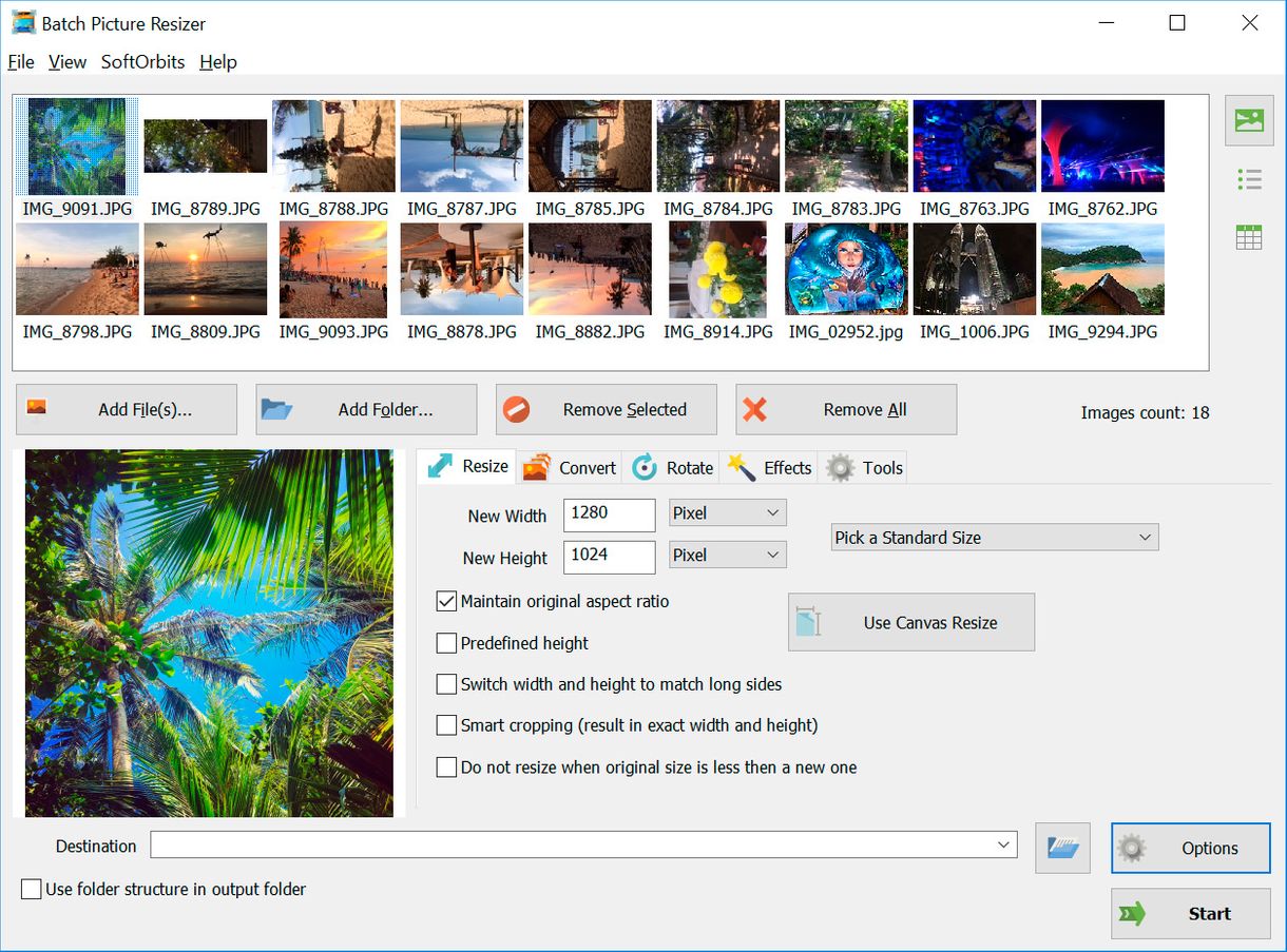 Batch Picture Resizer Download for Windows 7, 10
