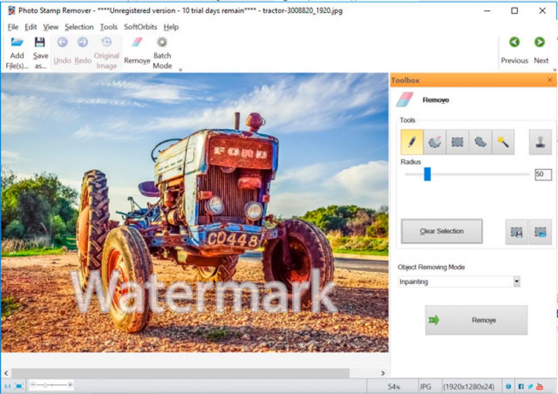 Watermark Remover Software - Get a Free Download
